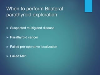 Parathyroid gland anatomy, its disorders and manangement | PPT