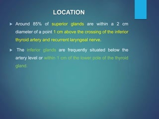 Parathyroid gland anatomy, its disorders and manangement | PPT