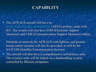 DRDO AEW&CS Seminar- Ujjwal singh | PPT