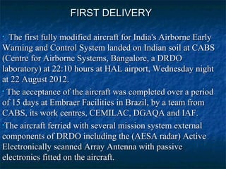 DRDO AEW&CS Seminar- Ujjwal singh | PPT