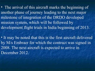 DRDO AEW&CS Seminar- Ujjwal singh | PPT