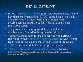 DRDO AEW&CS Seminar- Ujjwal singh | PPT