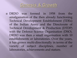 DRDO by Aman Kumar Kushwaha | PPTX