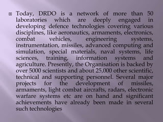 DRDO by Aman Kumar Kushwaha | PPTX