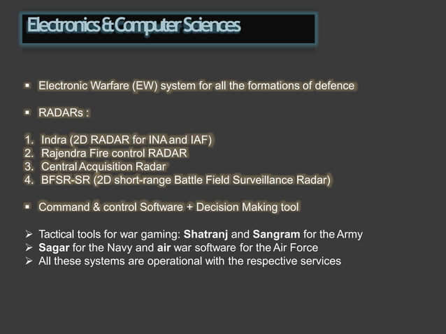 DRDO Defence organization information.pptx | Arms & Ammunition ...