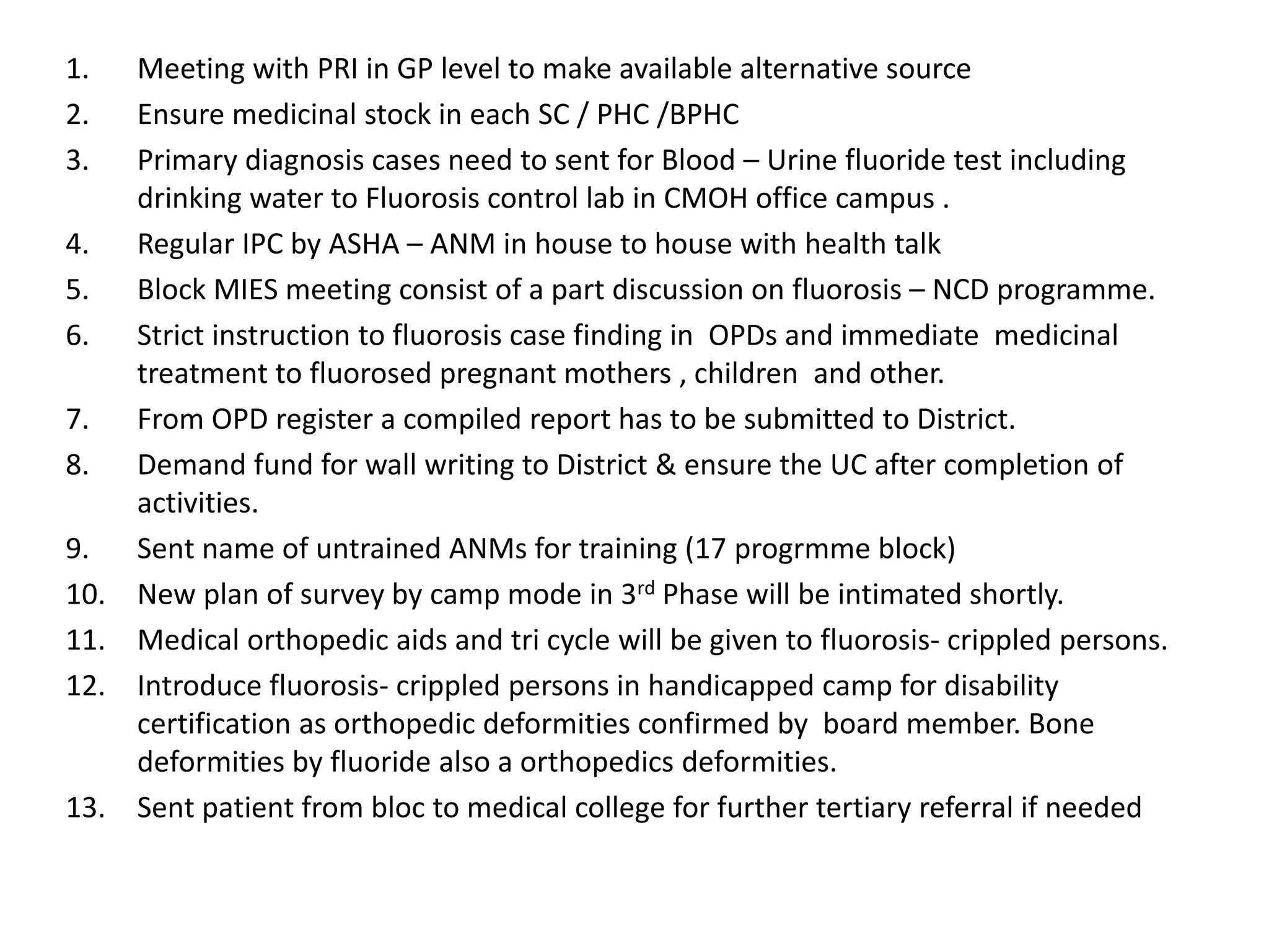 Dr dutta nppcf fluorosis_2nd half | PPTX