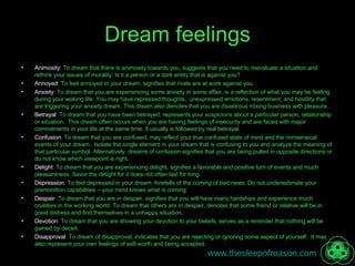 Dream Analyzer Tool | PPT