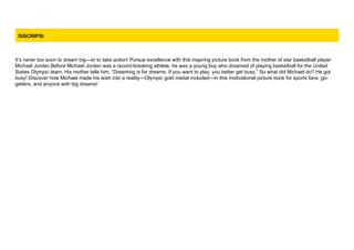 [P.D.F] Dream Big: Michael Jordan and the Pursuit of Excellence For ...