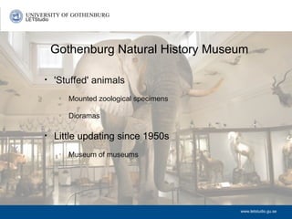 Creating live experiences with real and stuffed animals | PPT | Museums ...