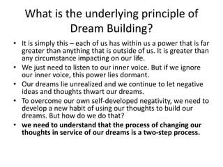 Dream building | PPTX