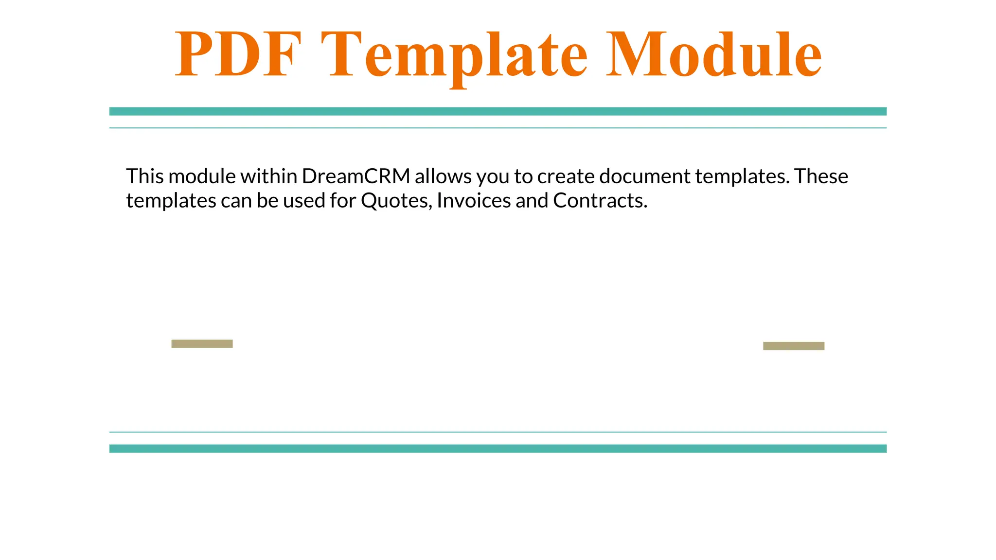 DreamCRM Modules & feature Benefits .pptx