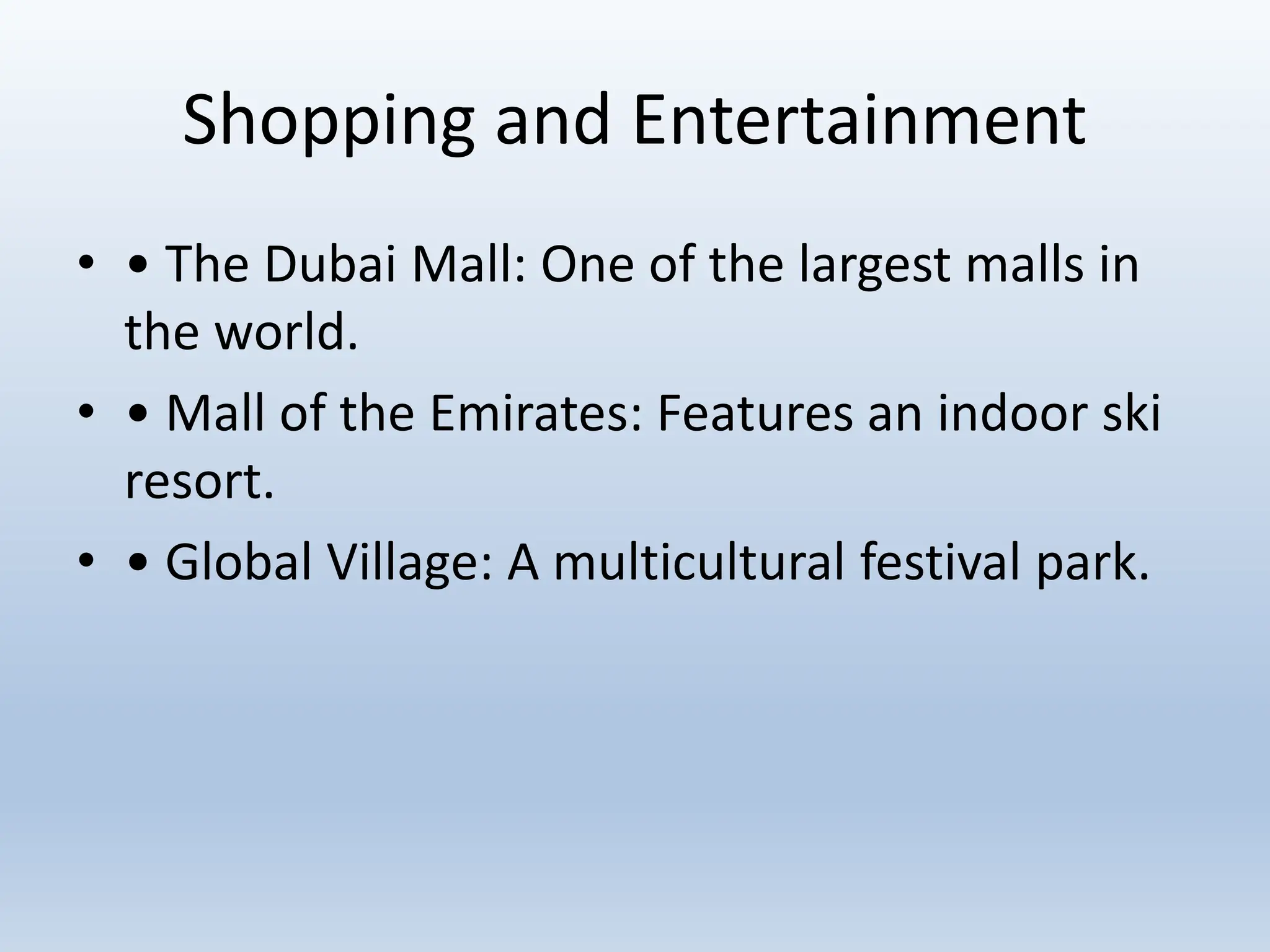Dream Destination Dubai Travel presentation for Kids | PPTX