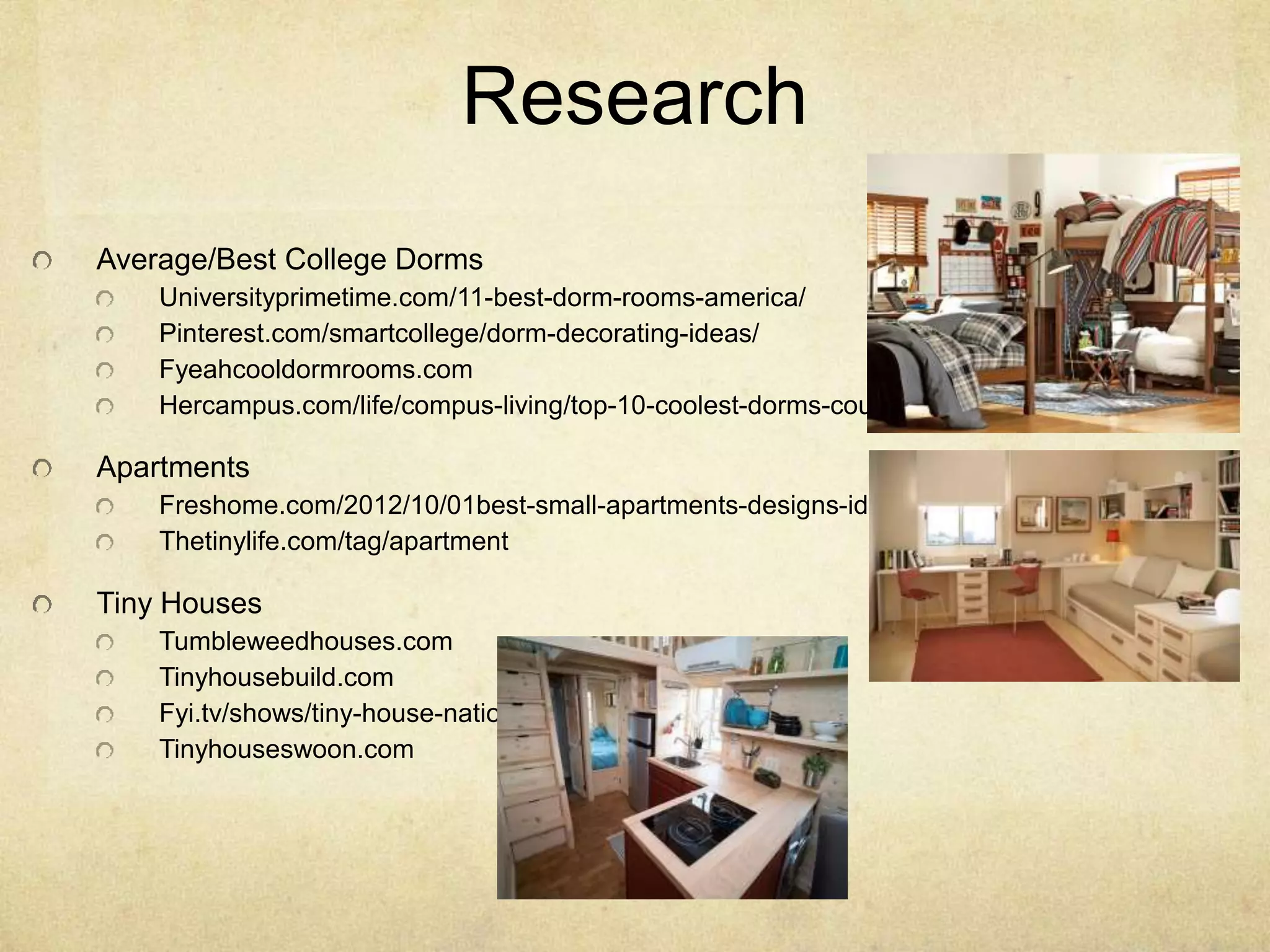 Dream dorm | PPT