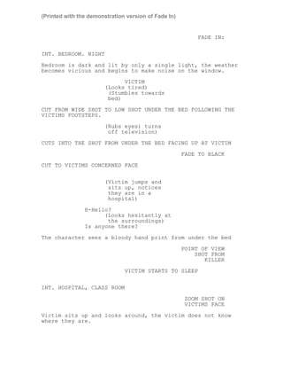 Dream eater script | PDF