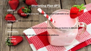 Dreamerrs ( Tea N smoothies).pptx