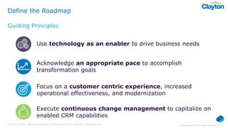 Capgemini and Clayton Homes: Deploying Salesforce Across Your Enterprise. | PPT