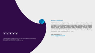 Capgemini and Clayton Homes: Deploying Salesforce Across Your ...