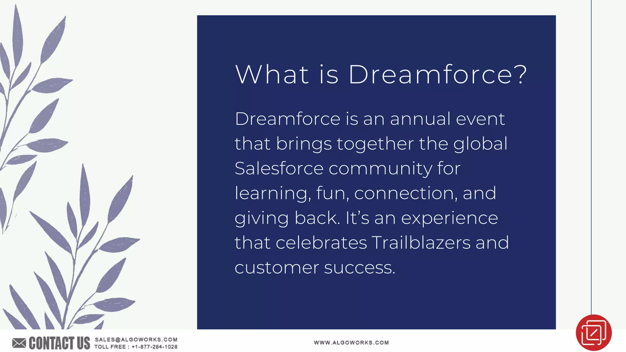 Dreamforce 2022 - Algoworks.pptx