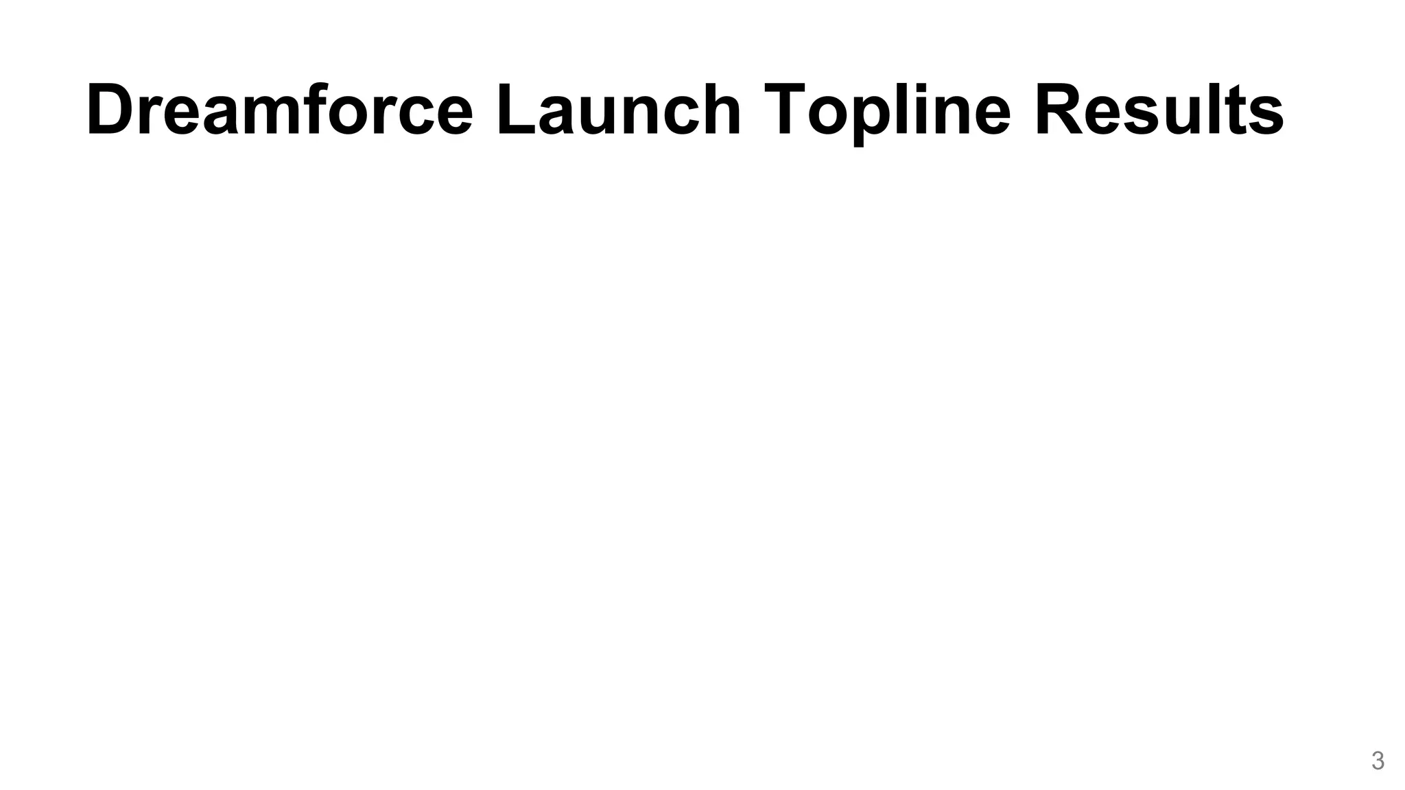 Dreamforce recap deck | PPTX