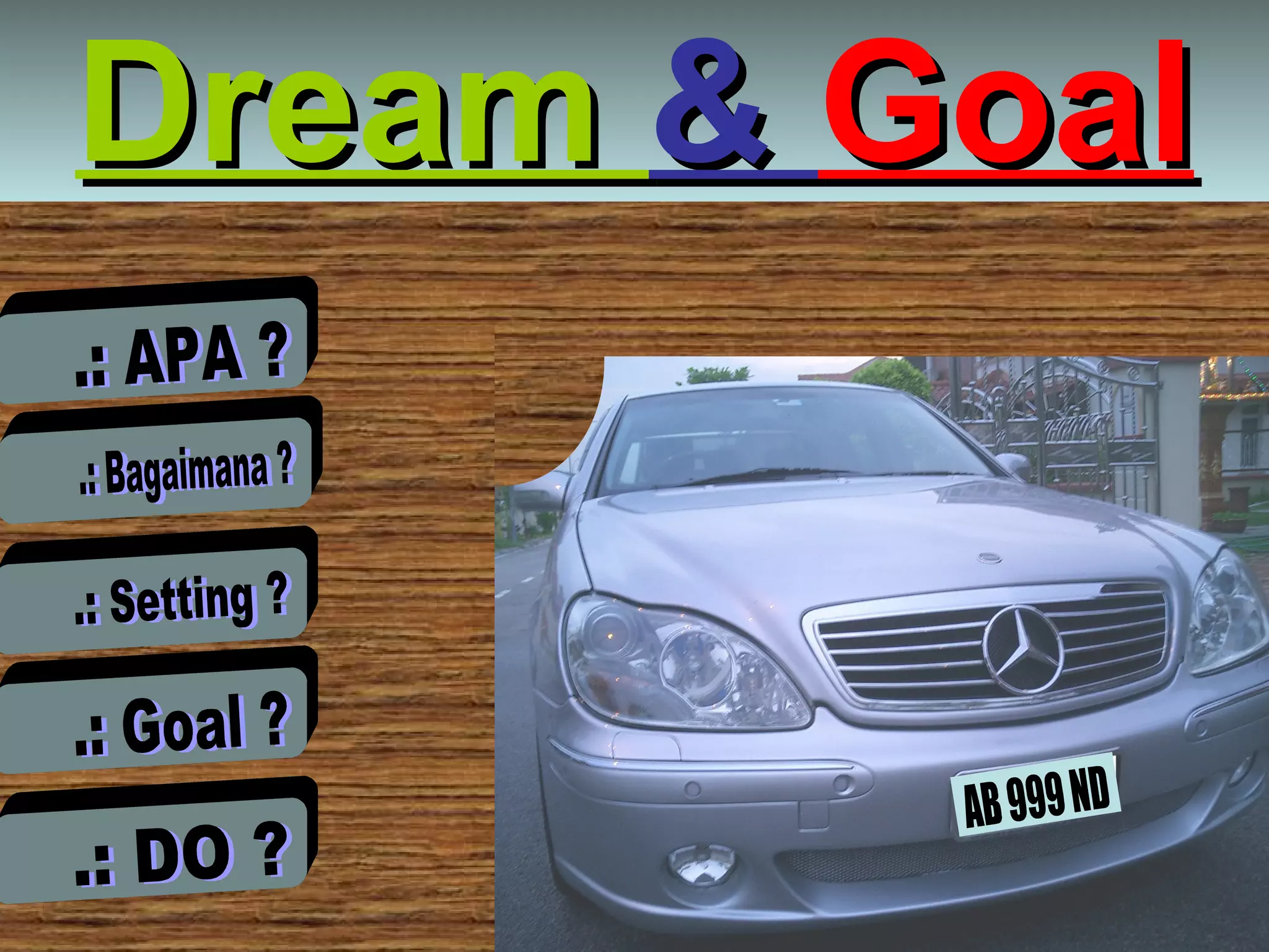 Dream & Goal Setting | PPT