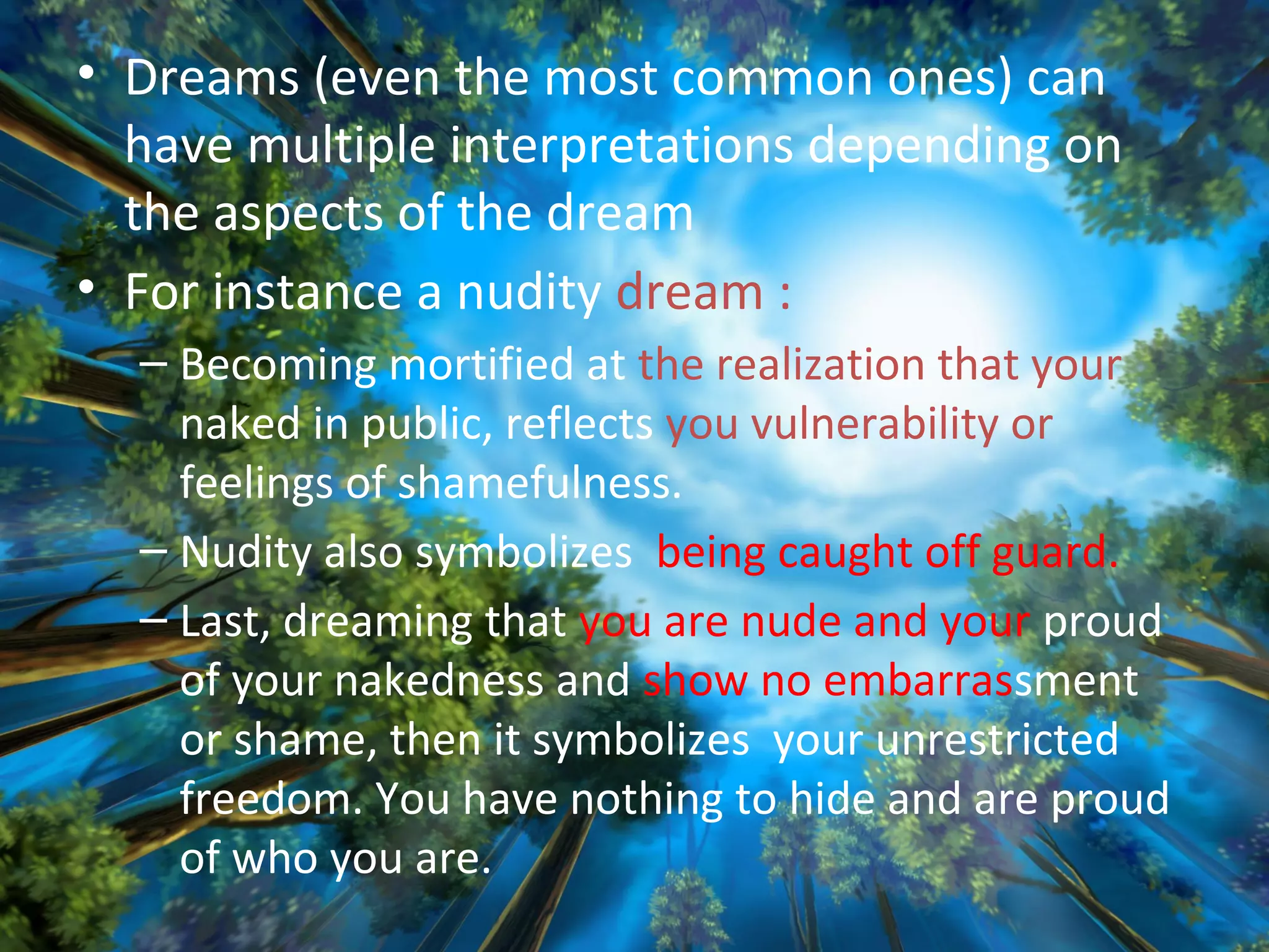 Dream interpretation | PPT