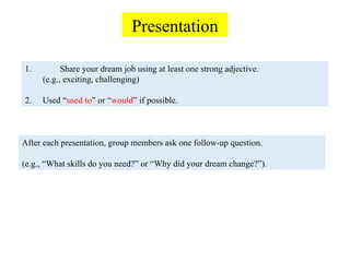 Dream Job Presentation and teavhing.pptx