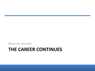 Achieving my Dream Job | PPTX