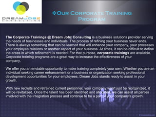 Dream Jobz Consulting | PPT