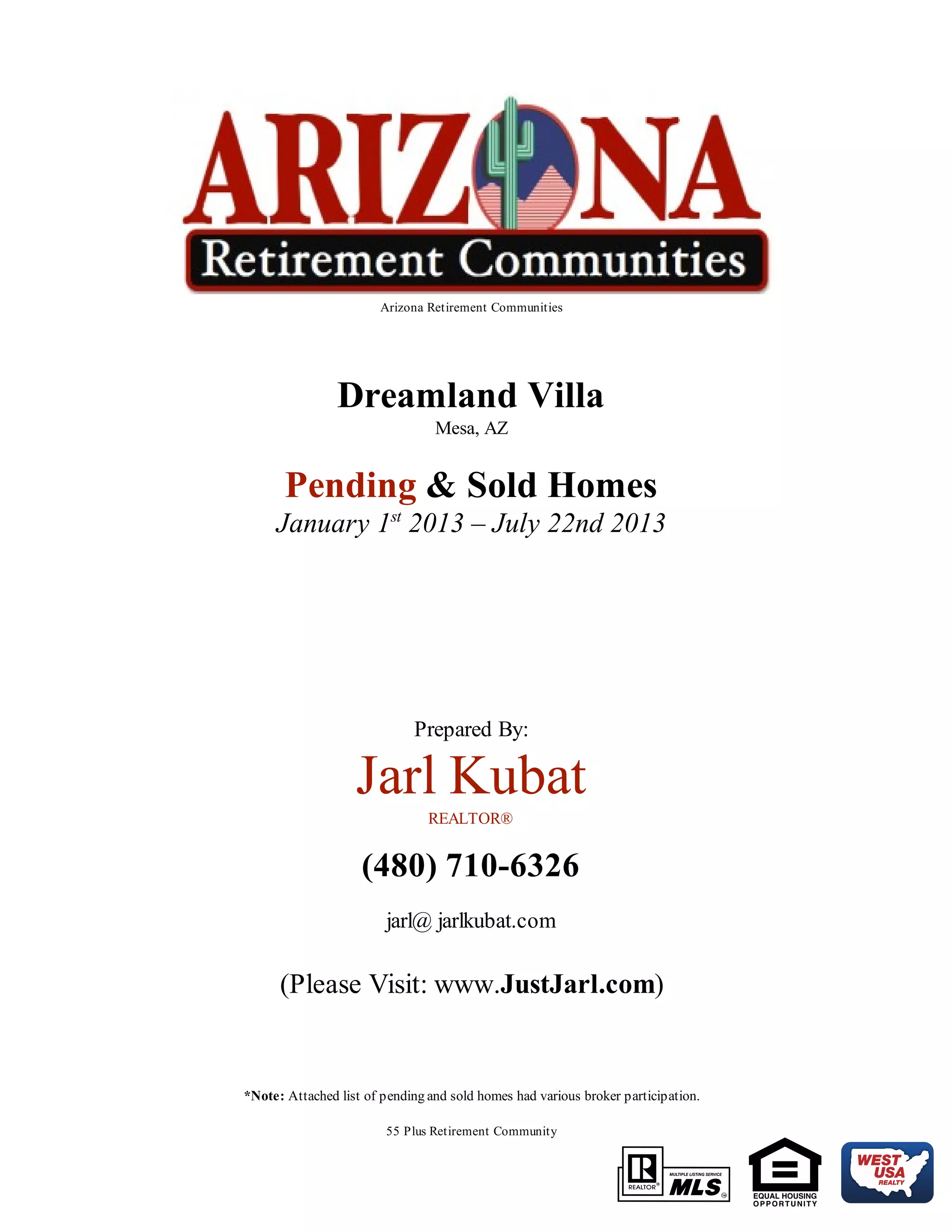 Dreamland Villa - Active | Pending | Sold | PDF