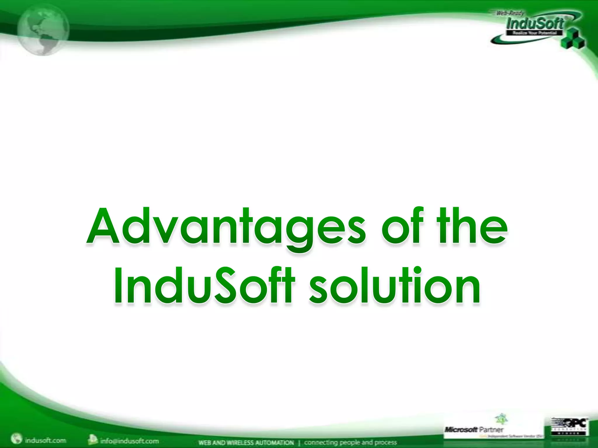 InduSoft and Dream Report | PPTX