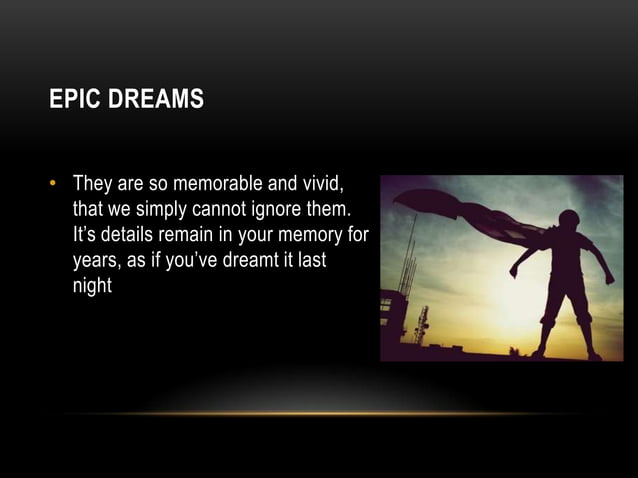 Dreams | PPTX | Sleep Disorders | Diseases and Conditions