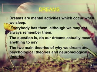 Dreams | PPTX