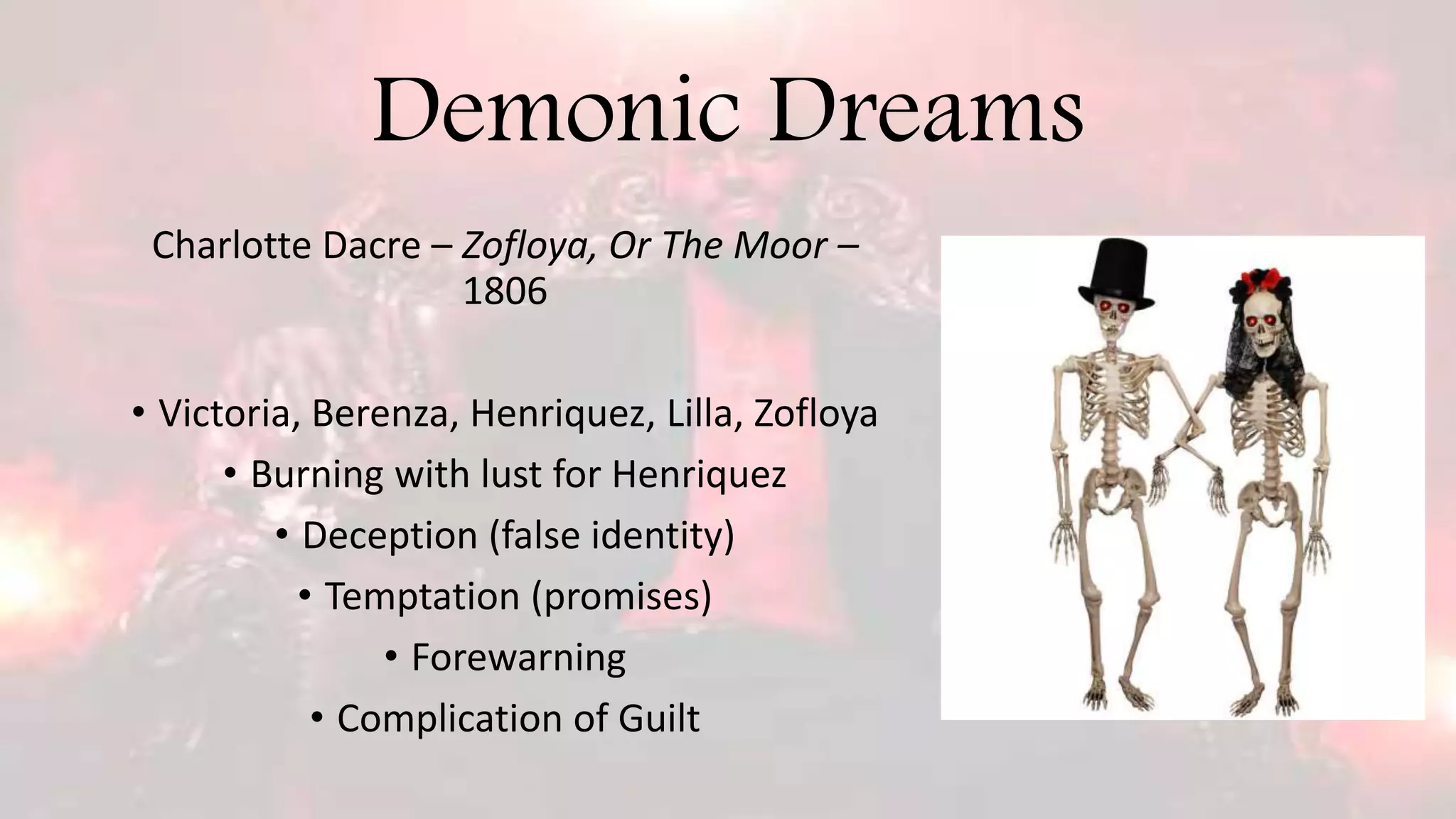 The History of Gothic Dreams | PPTX