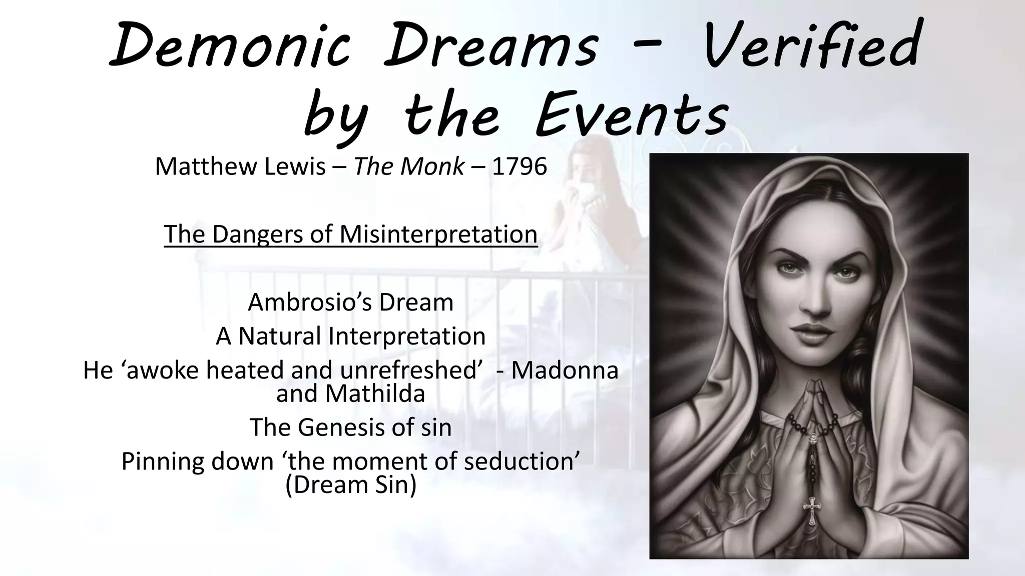 The History of Gothic Dreams | PPTX