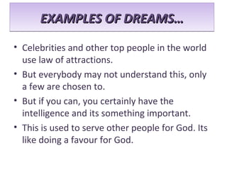 Dreams | PPT