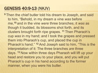 Dreams and symbols from the bible part 1 | PPTX