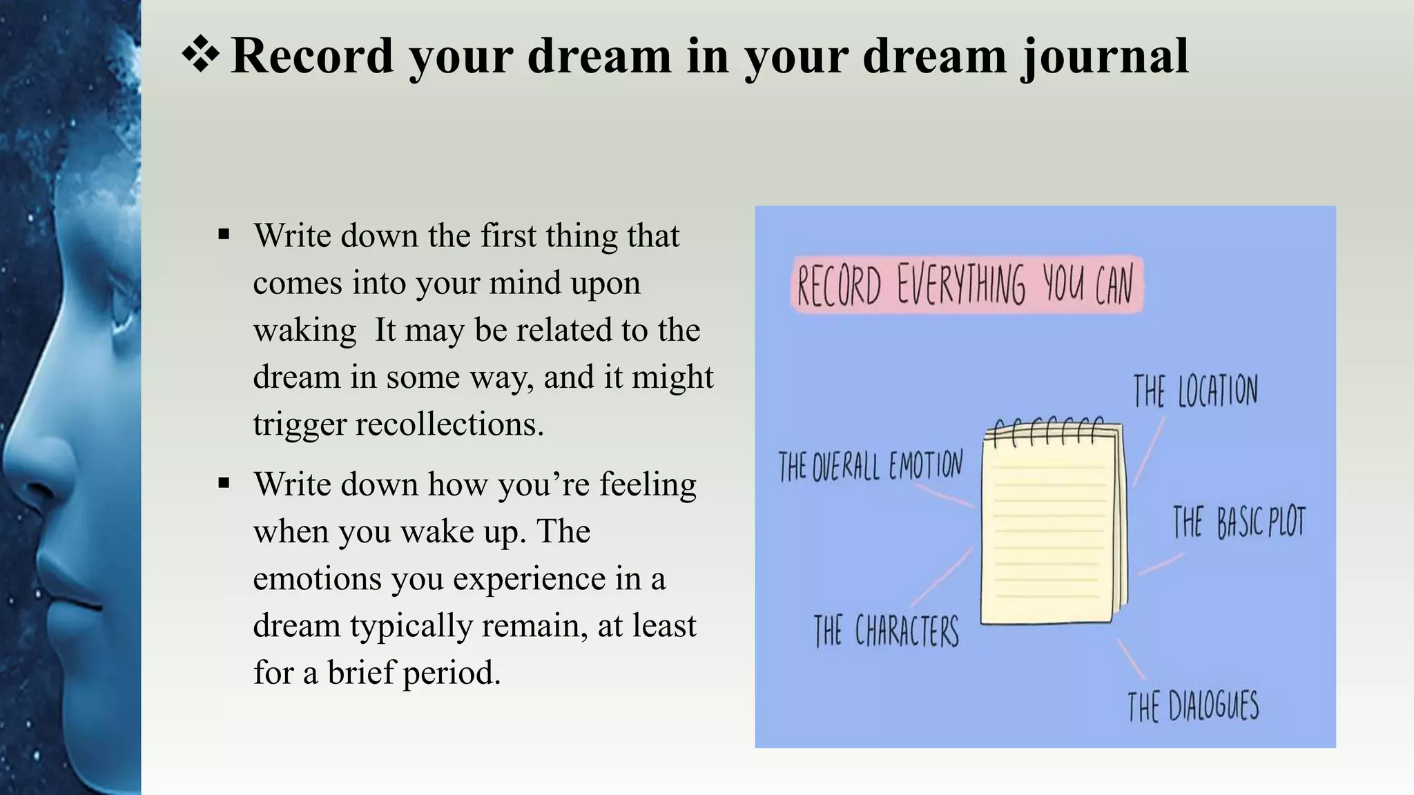 mysterious world of dreams | PPTX