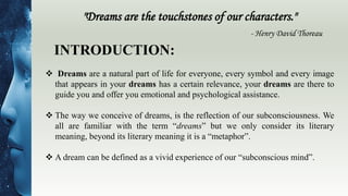 mysterious world of dreams | PPTX