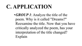 DREAMS BY LANGSTON HUGHES PPT.pptx