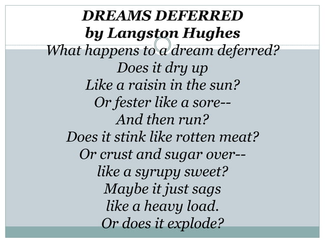“Dreams Deferred” by Langston Hughes PPT.pptx