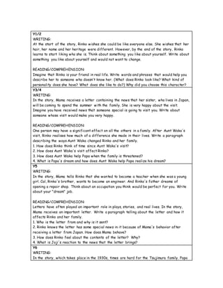 Dreams lesson plans | DOC