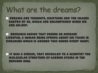 Dreams [pt | PPT