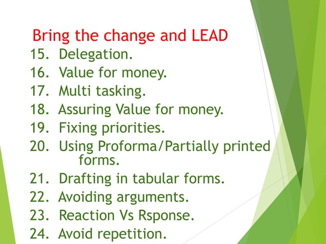 Smart administration - Principles of good governance ppt from James ...