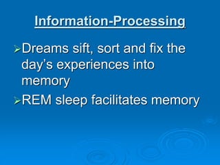 Dream theory | PPT