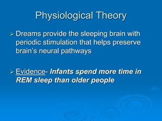 dream theory.ppt