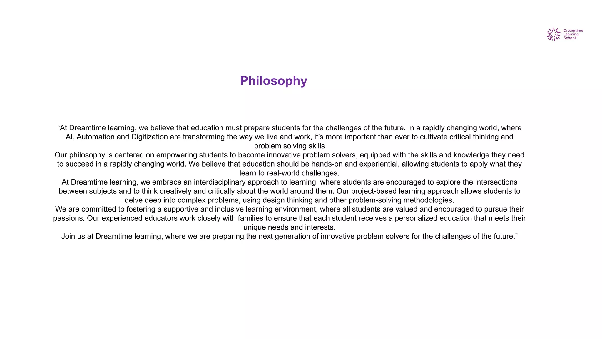 Lina Ashar, Founder - Dreamtime Learning | PDF