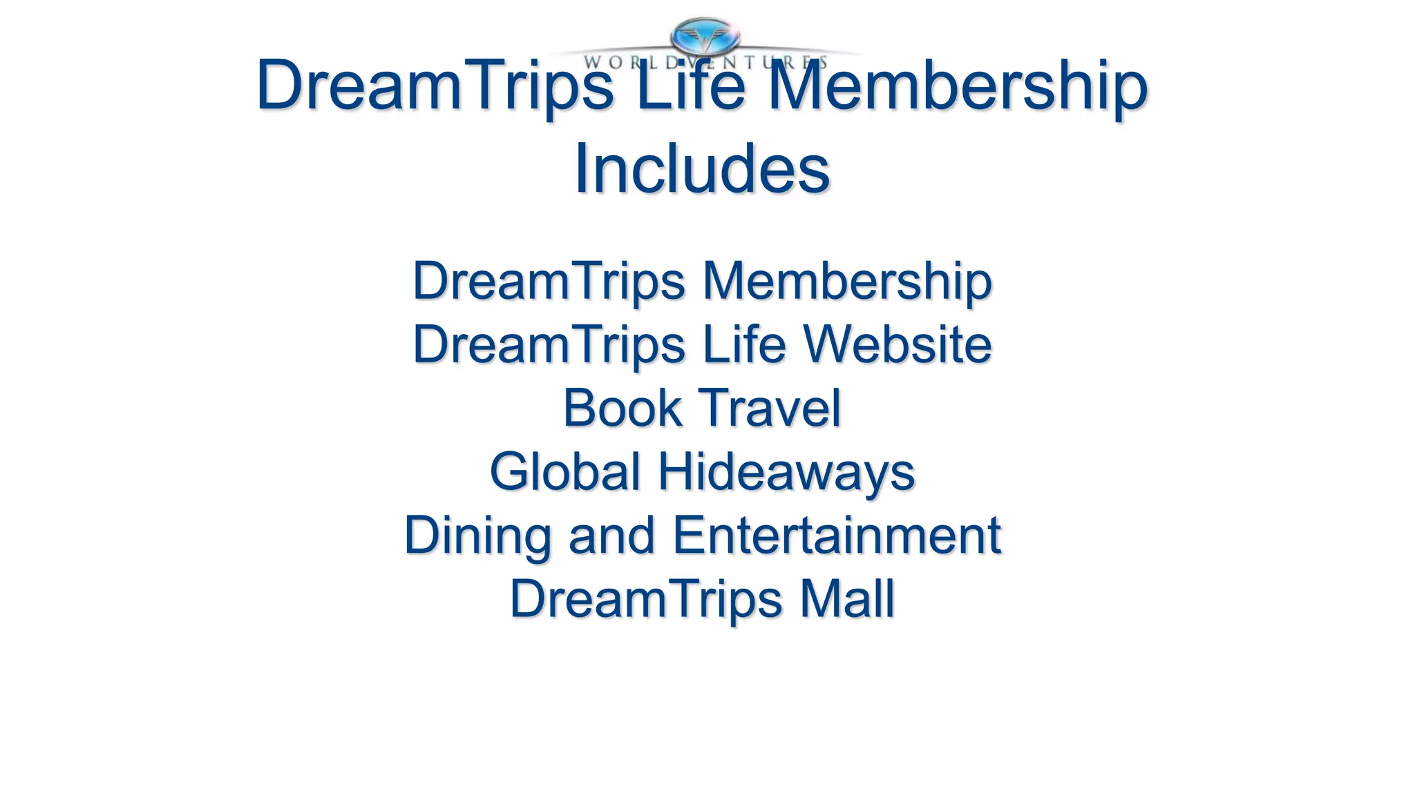 Dreamtrips presentation | PPTX