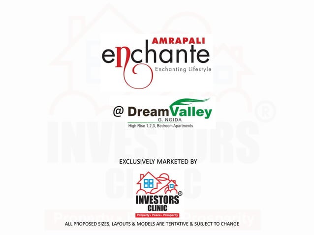 Amrapali Dream valley enchante Gr. Noida West | PDF