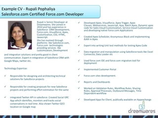 Dreamwares salesforce | PPTX