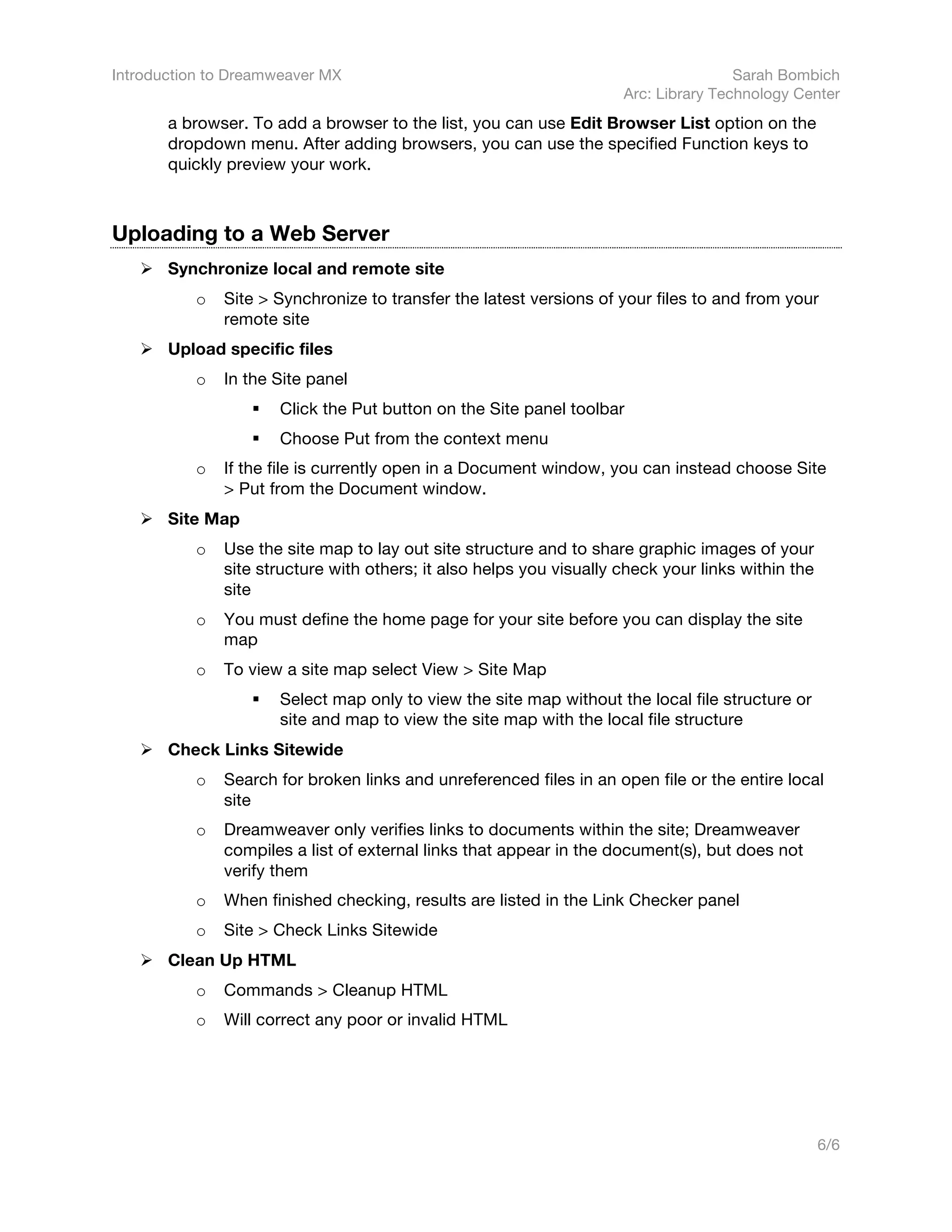 Introduction to Dreamweaver | PDF